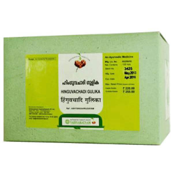 Vaidyaratnam Ayurvedic Medicine - Hinguvachadi Gulika Tablet